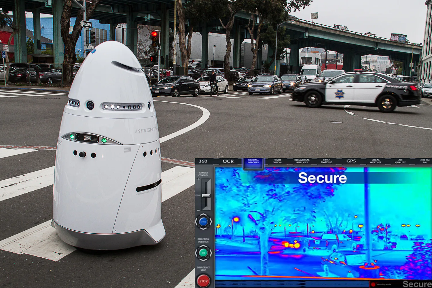 Crime-Fighting Robots on Patrol in Silicon Valley
