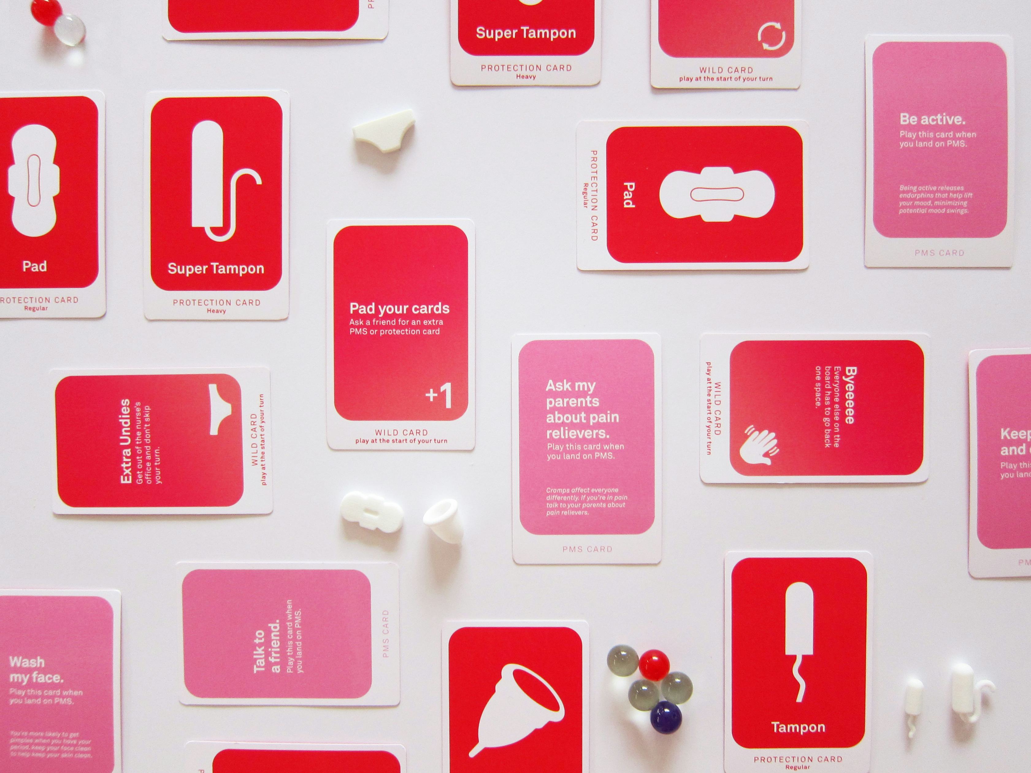 A Beautiful New Period-Themed Board Game Makes Menstruation Mentionable