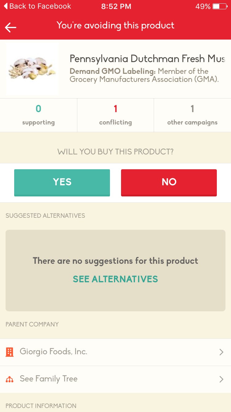 Buycott Is an App to Help You Boycott Your Least-Favorite Food Corporations