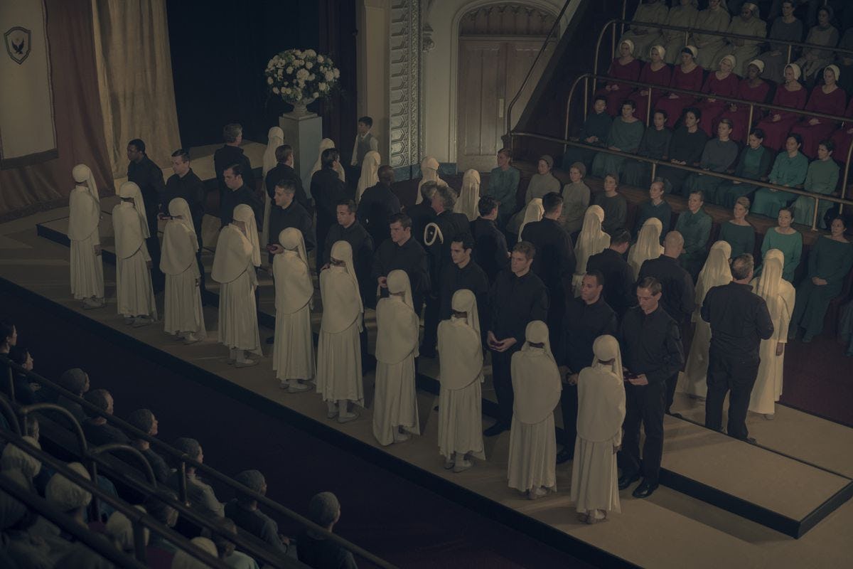 ‘The Handmaid's Tale’: What Is a Prayvaganza and Who Are the Child Brides?