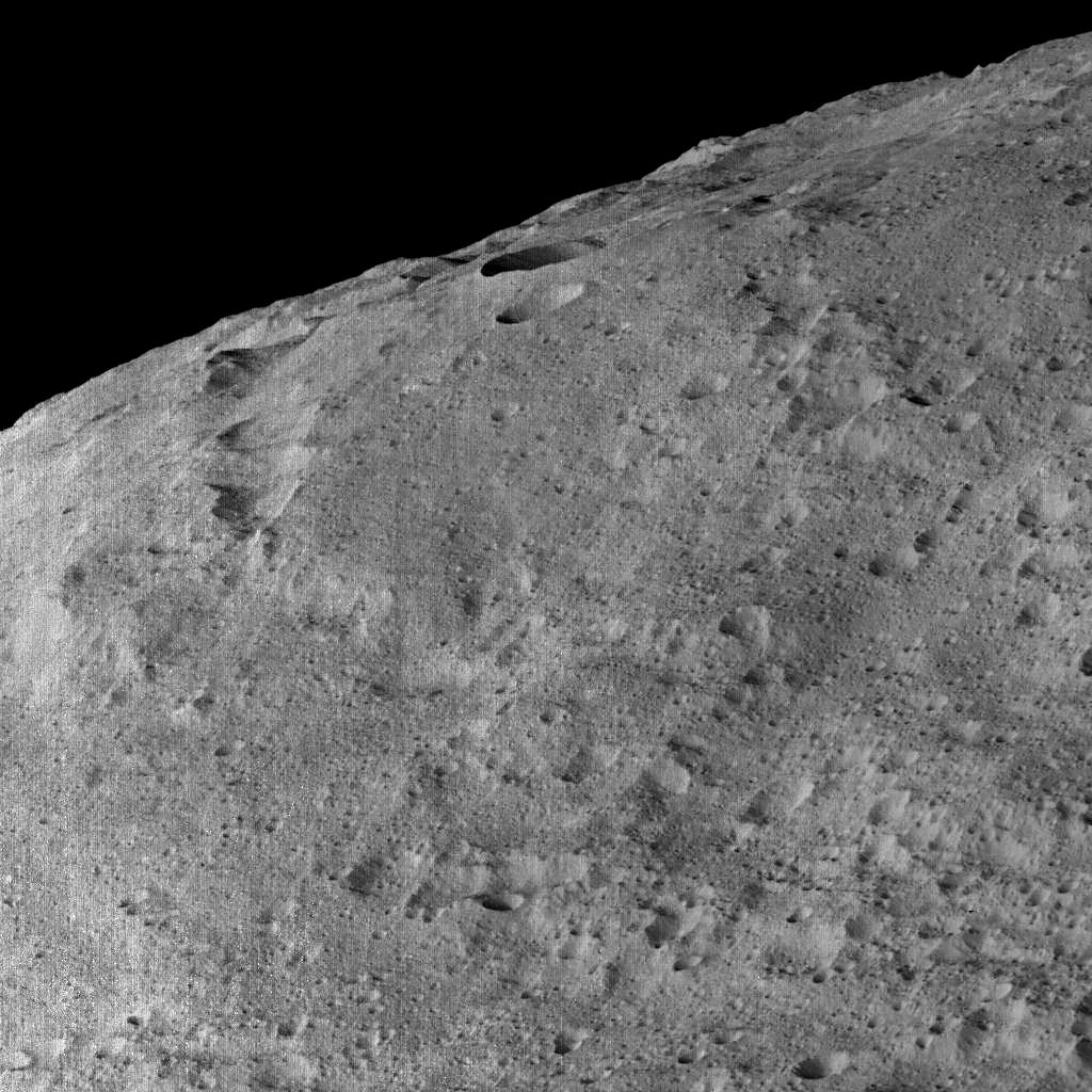 NASA’s Dawn Shows Craters and Surface Details of Ceres