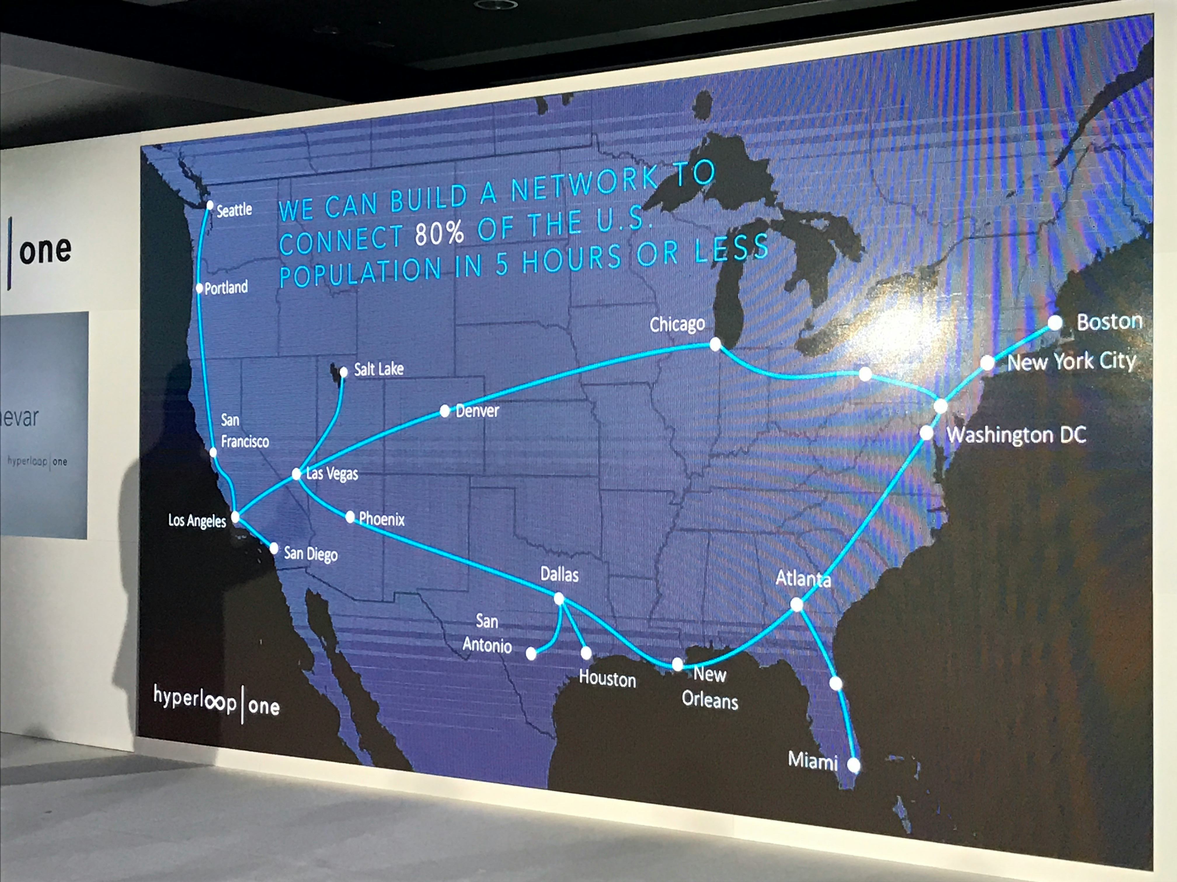 Here are the 11 Proposed Hyperloop One Routes in the U.S.
