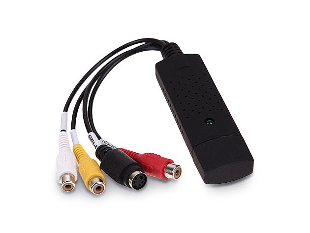 VHS-to-Digital Video Transfer Device and Software Package Is Only $17