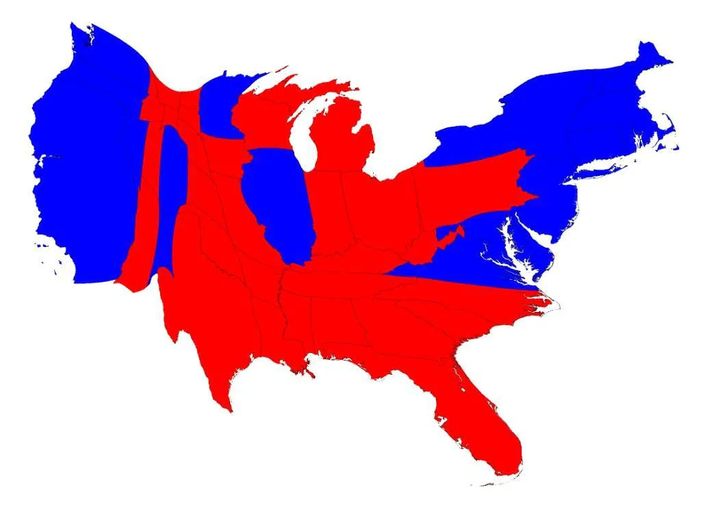 Detailed Maps Split the U.S. Into TrumpLand and the Clinton Archipelago