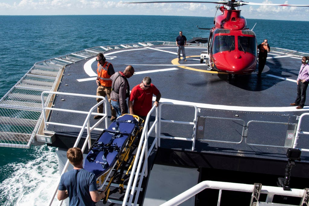 GO Searcher: Check Out SpaceX's Upgraded Recovery Vessel's Dress Rehearsal