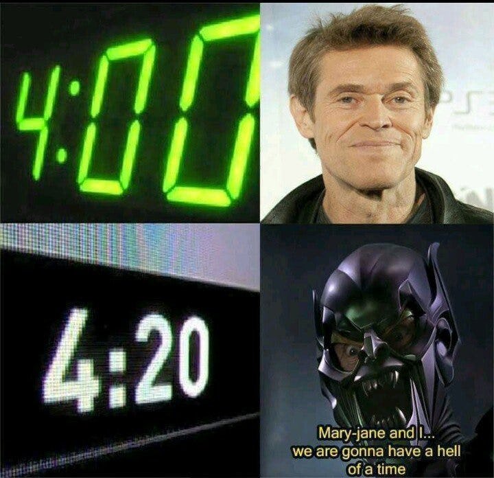 24 Happy 420 Memes and GIFs for Those Observing National Weed Day