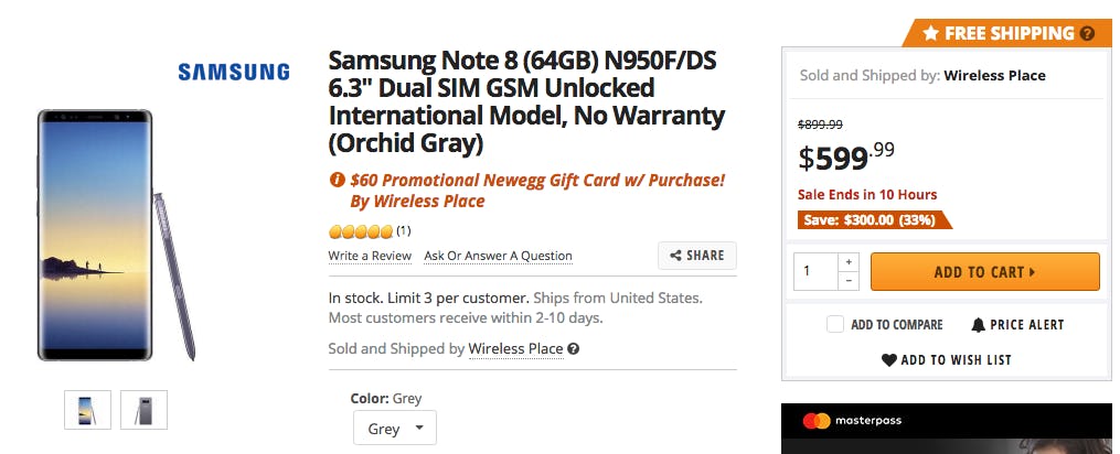 Samsung S9 and Note 8 Both Seeing Price Breaks Ahead of Galaxy Release