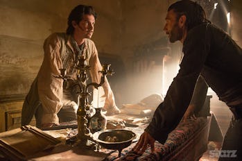 Blackbeard Makes His 'Black Sails' Entrance