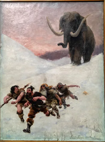 How Neanderthals and Woolly Mammoths Grew "Genetically Similar" in the Cold