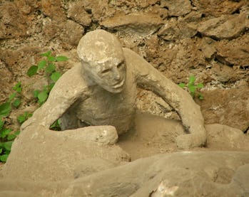 Vesuvius "Masturbator" Wasn't Jerking Off During the Eruption