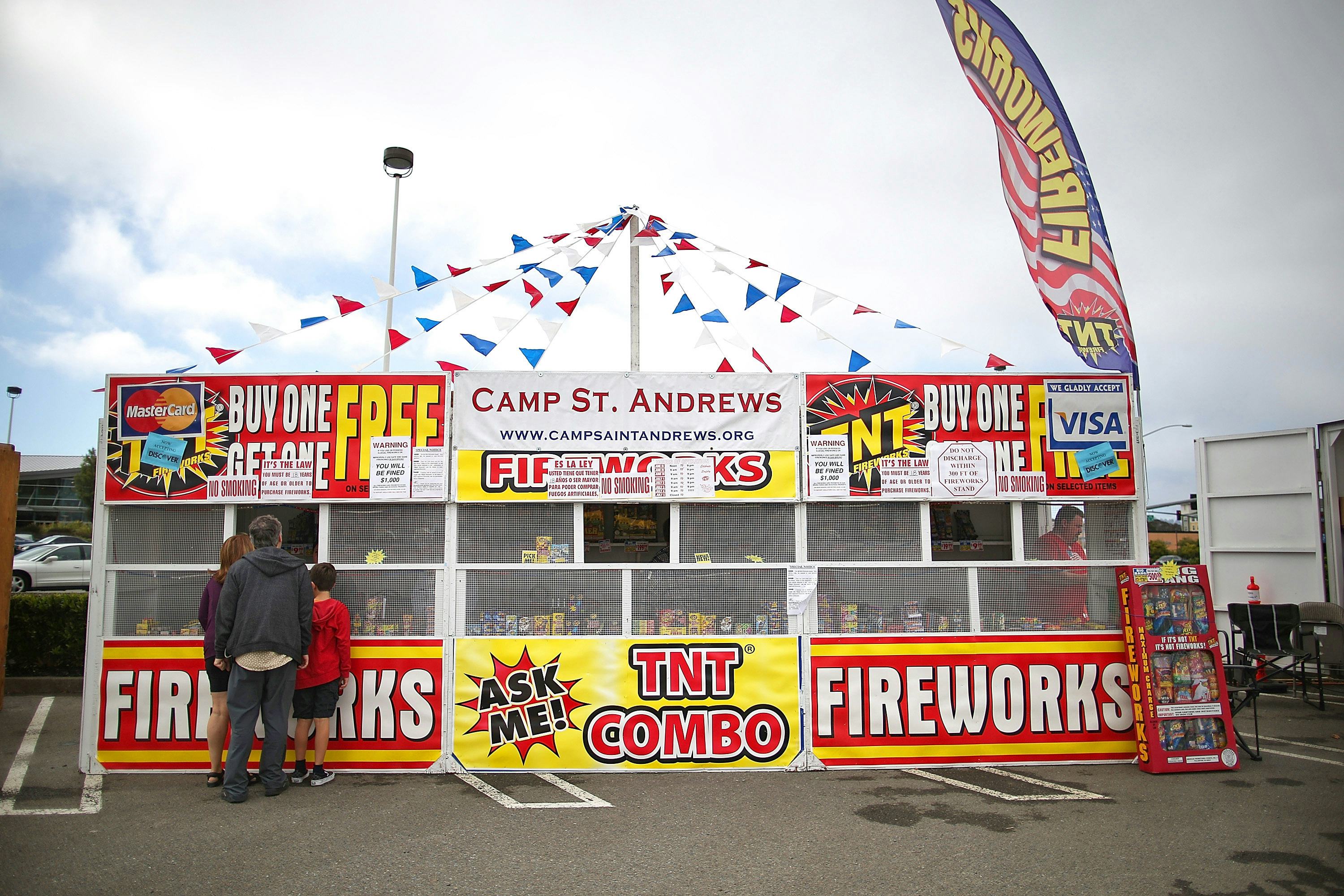 Where to Buy Legal Fourth of July Fireworks