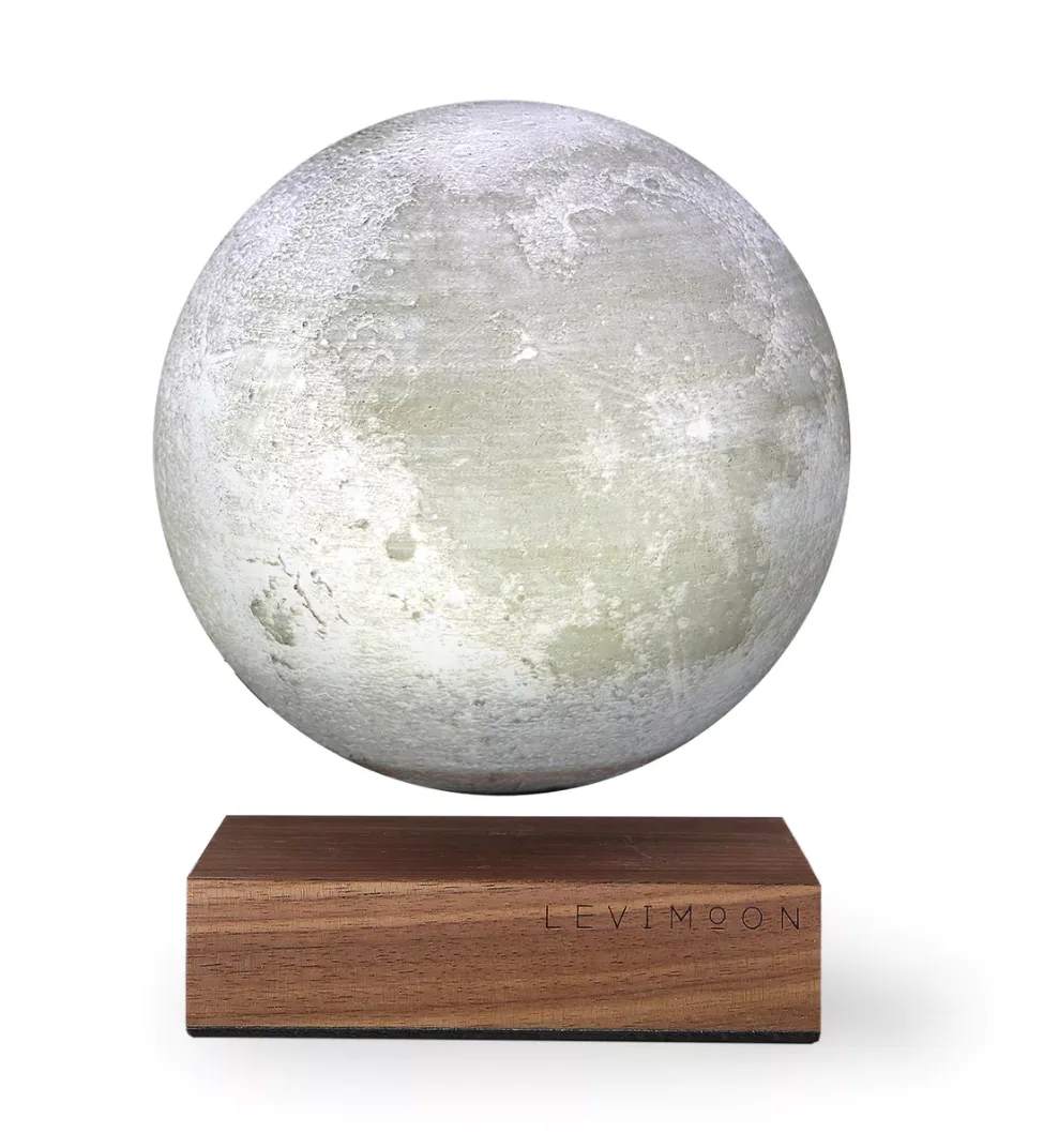 This Levitating Moon Lamp Is Completely Ridiculous and I Must Have It