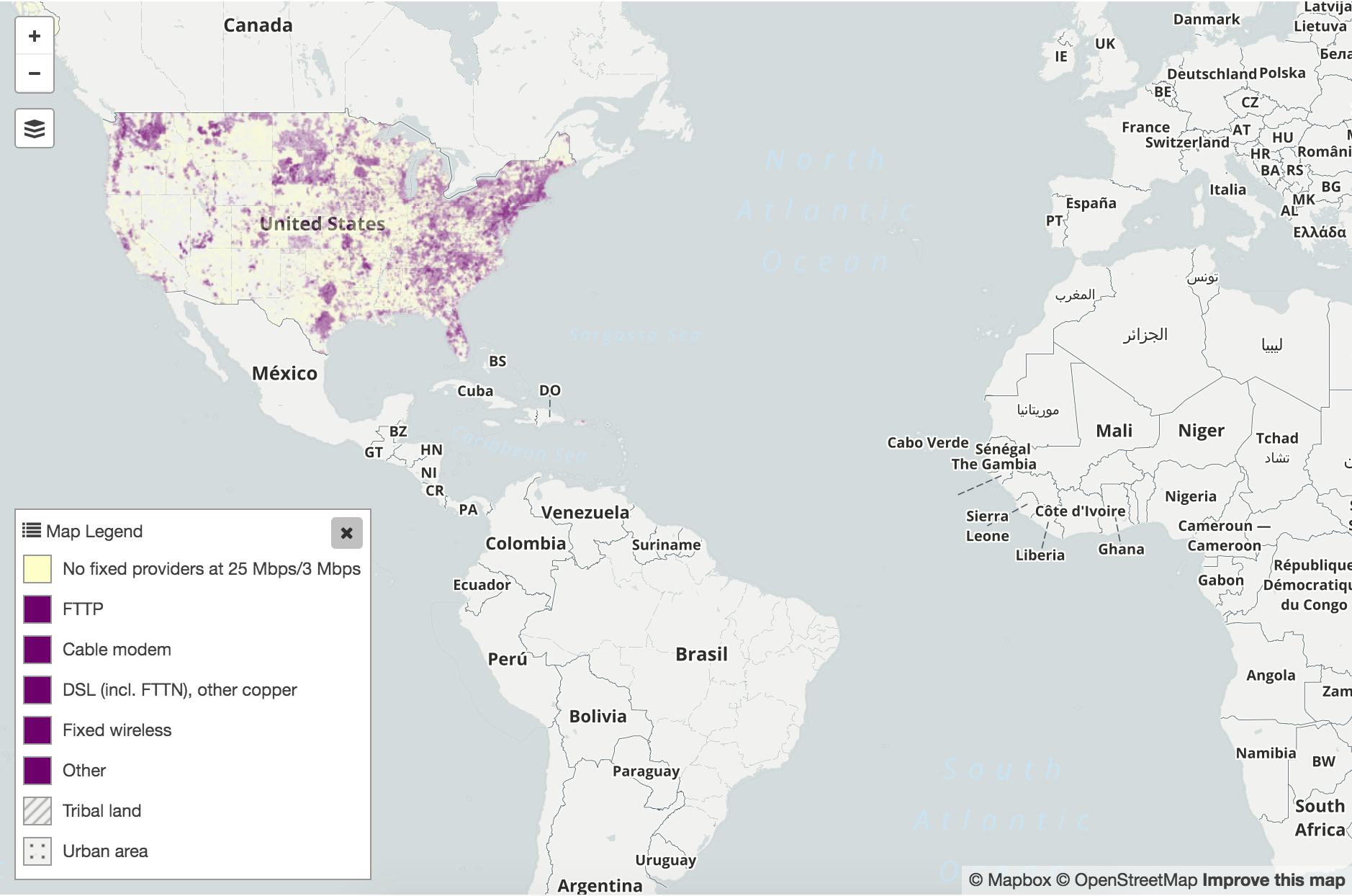 These FCC Data Visualization Maps are Fascinating and Informative