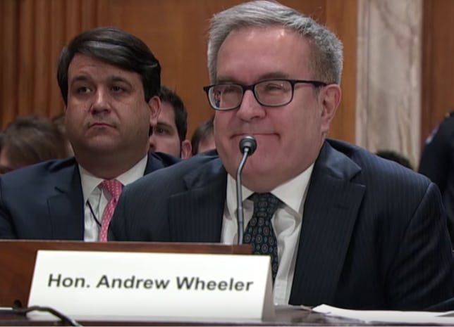 Andrew Wheeler: EPA Nominee Doesn't Think Climate Change Is "Great Crisis"