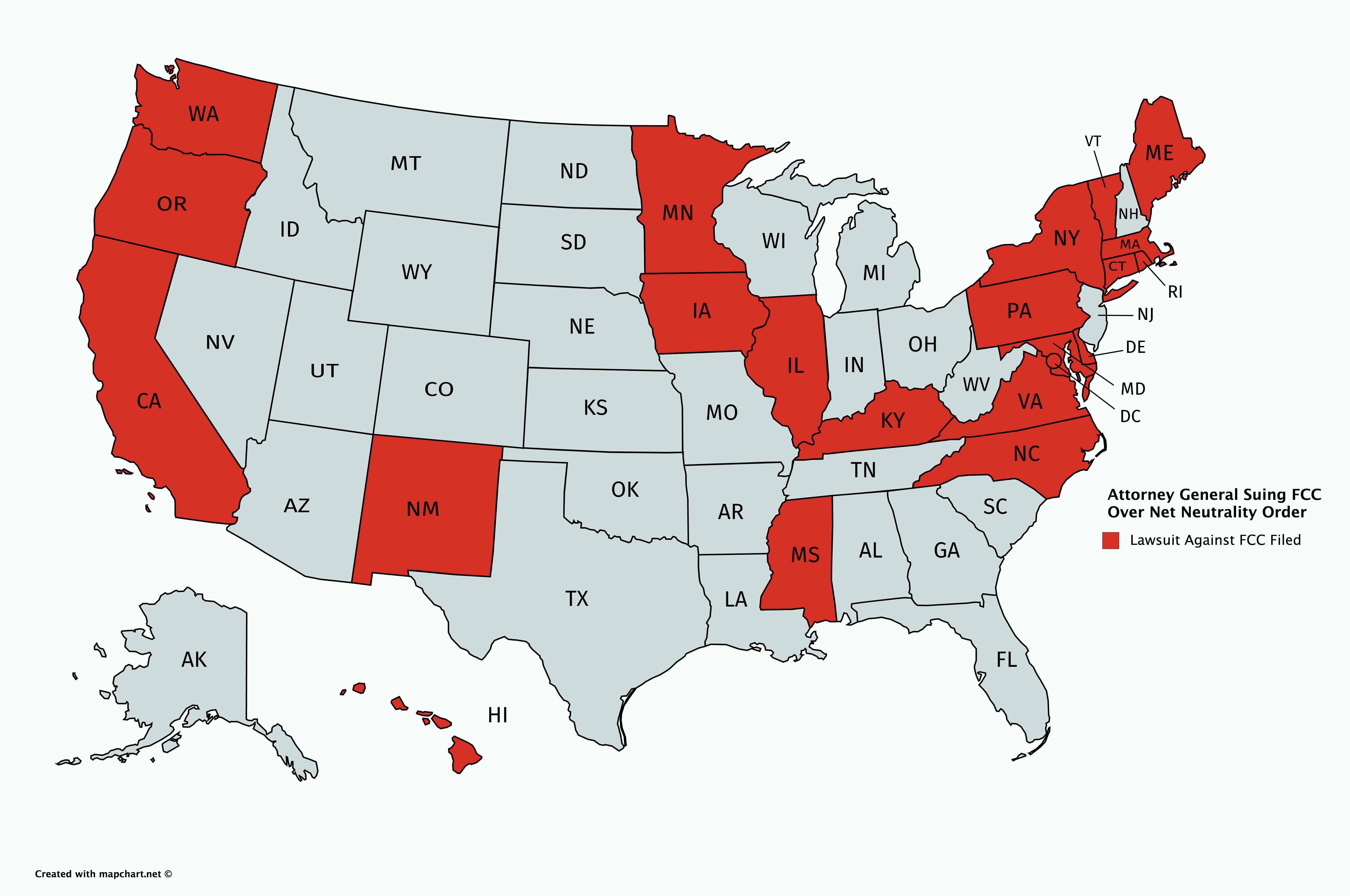 Net Neutrality: 5 Maps Show Every City, State Defending the Internet