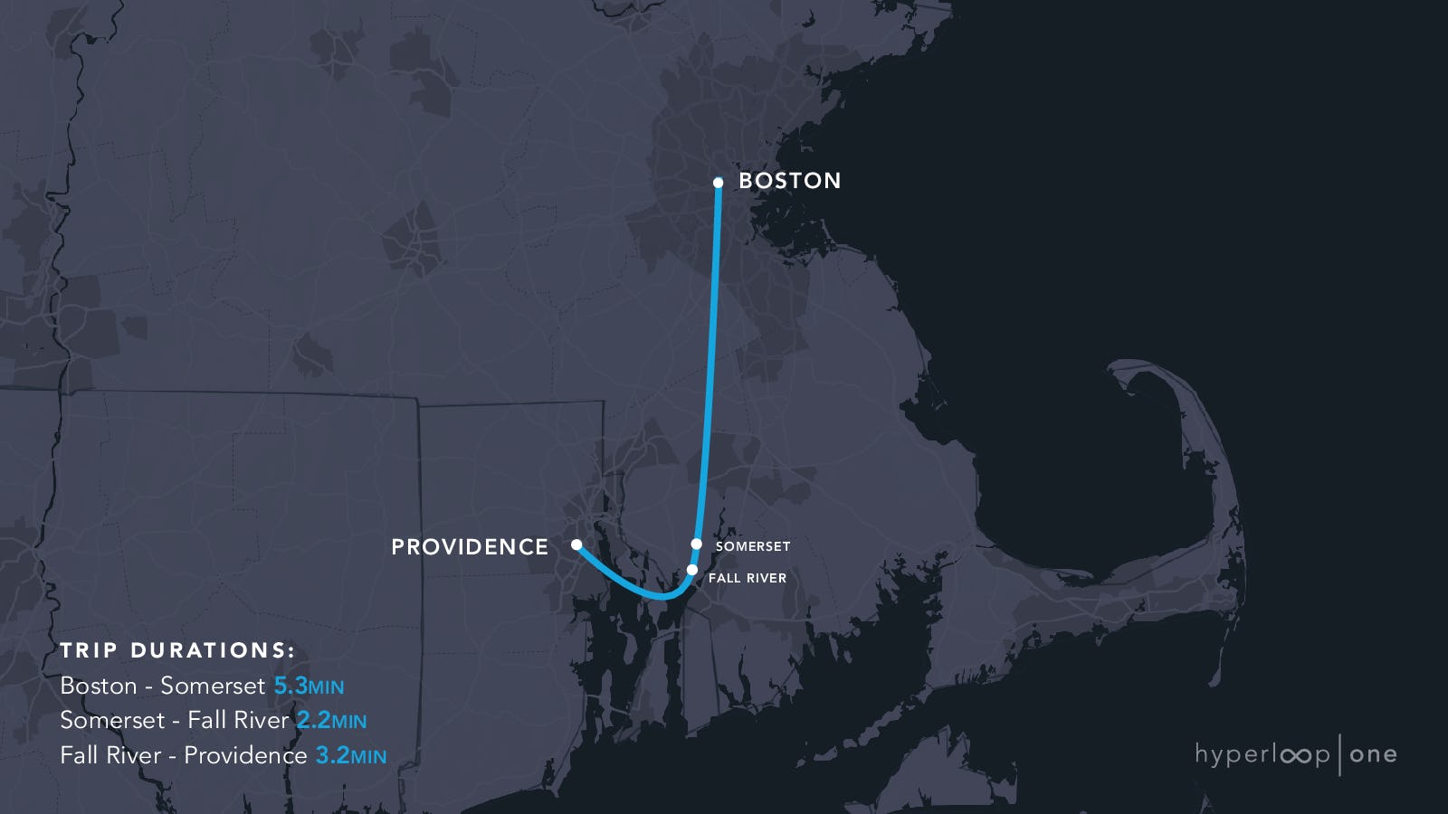 Here are the 11 Proposed Hyperloop One Routes in the U.S.
