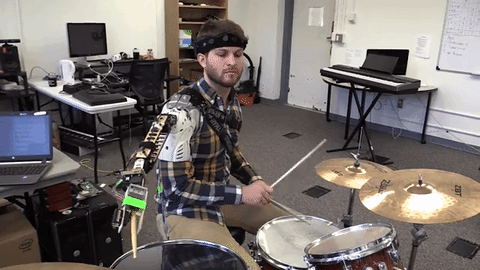 Robot Arm Turns Wearers Into Drumming Cyborgs With Bonus Appendage