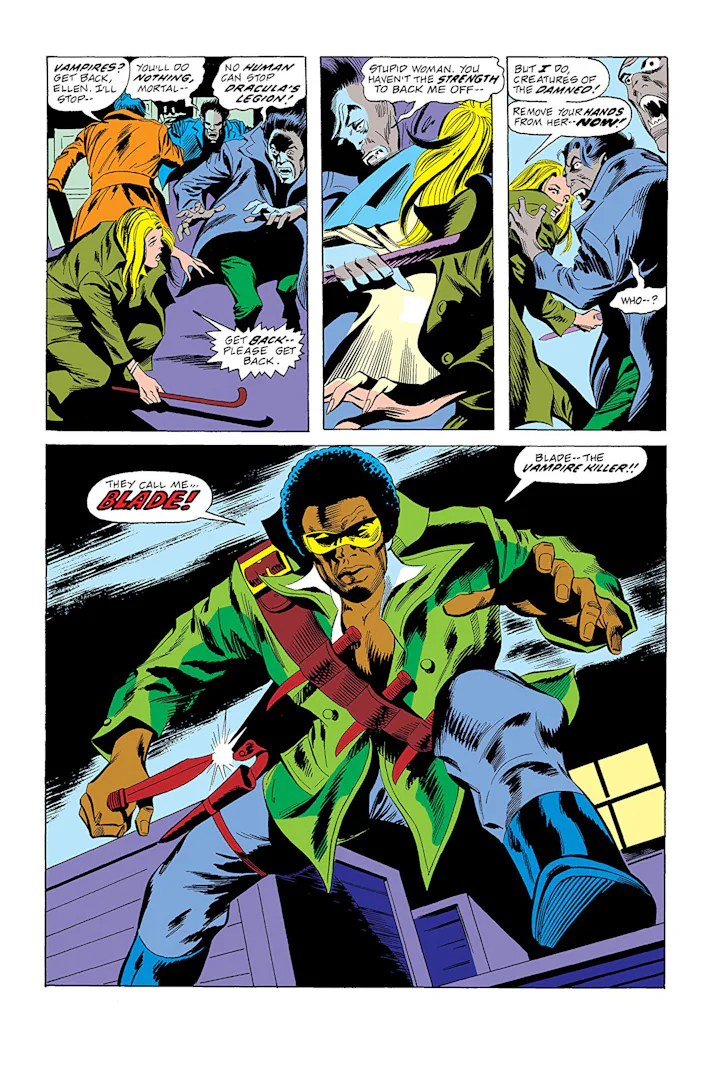 Who Is Blade? Marvel's Phase 5 Vampire Hunter Is Its Darkest Hero Yet