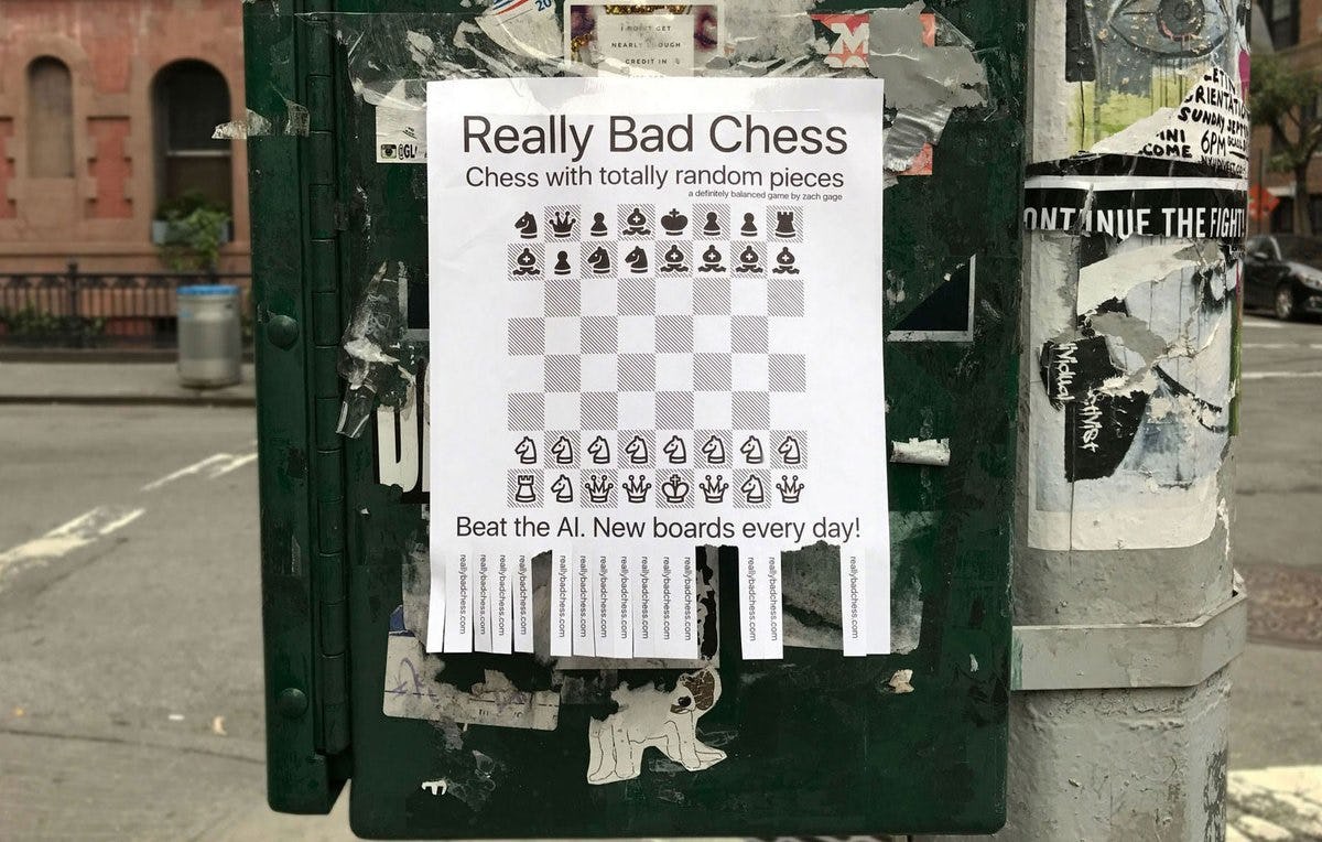 The Dumb AI of "Really Bad Chess" Will Teach Future Grandmasters