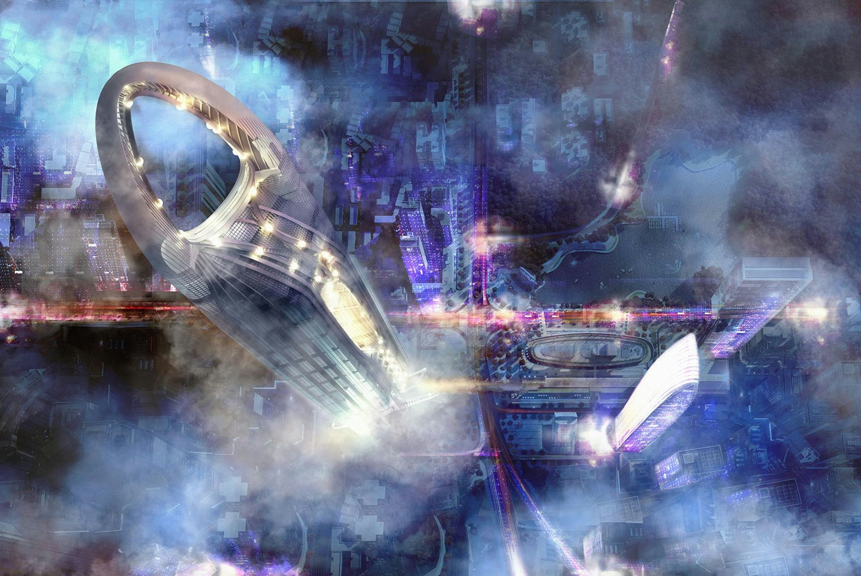 Watch These Maglev Elevators of the Future Soar High Into the Sky