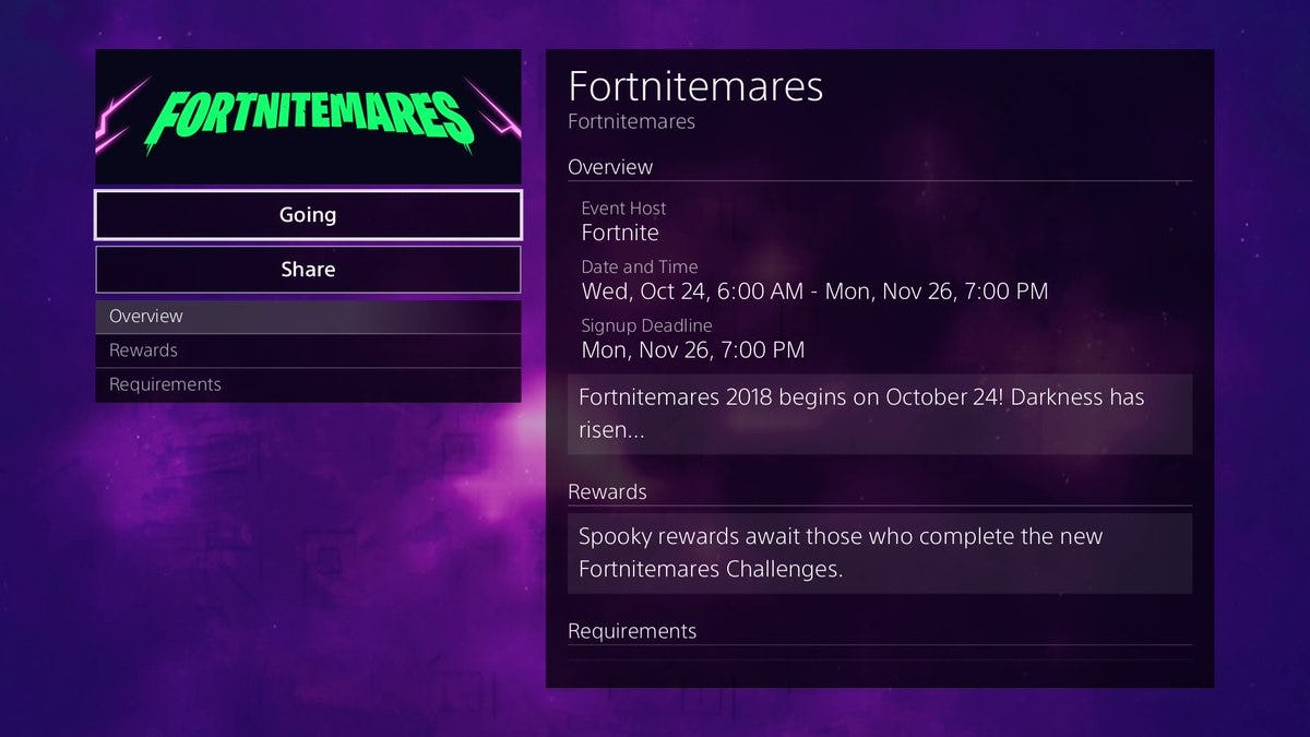 Fortnitemares 2018: Fortnite Halloween Event Brings Back Revolvers and More