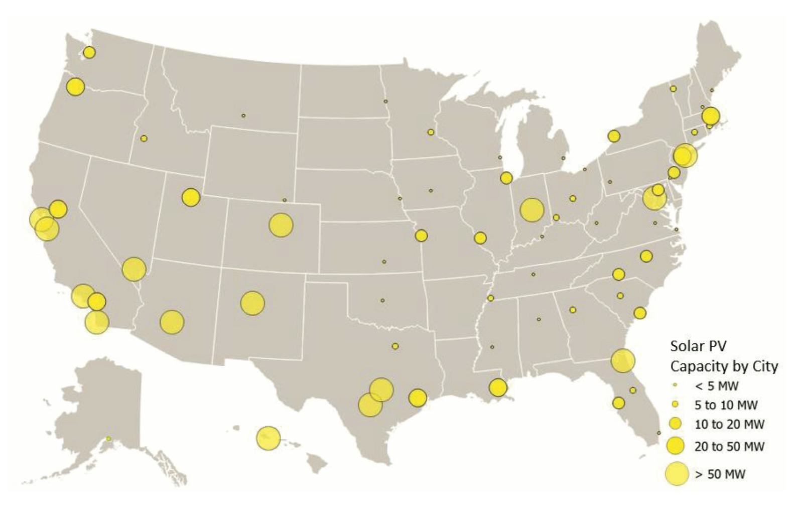 Solar Energy: American Cities Doubled Their Capacity Over the Past 5 Years