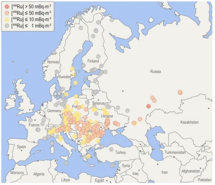 Europe's Radioactive Cloud: Source of 2017 Plume Traced to Russian Facility