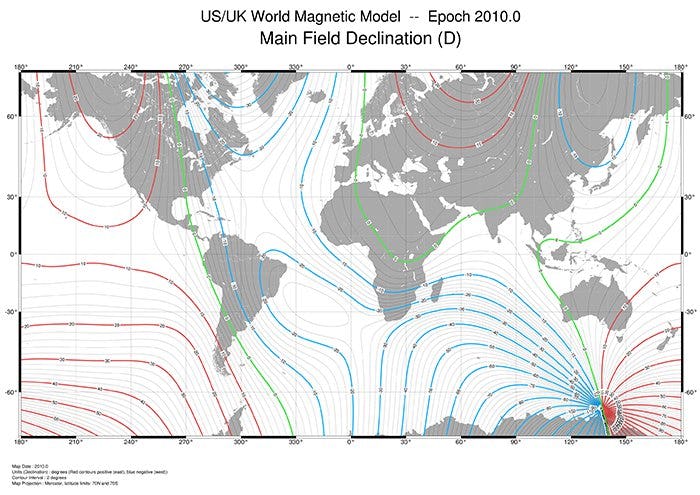 Unprecedented Shifts in Earth's Magnetic Field Imperil Global Navigation