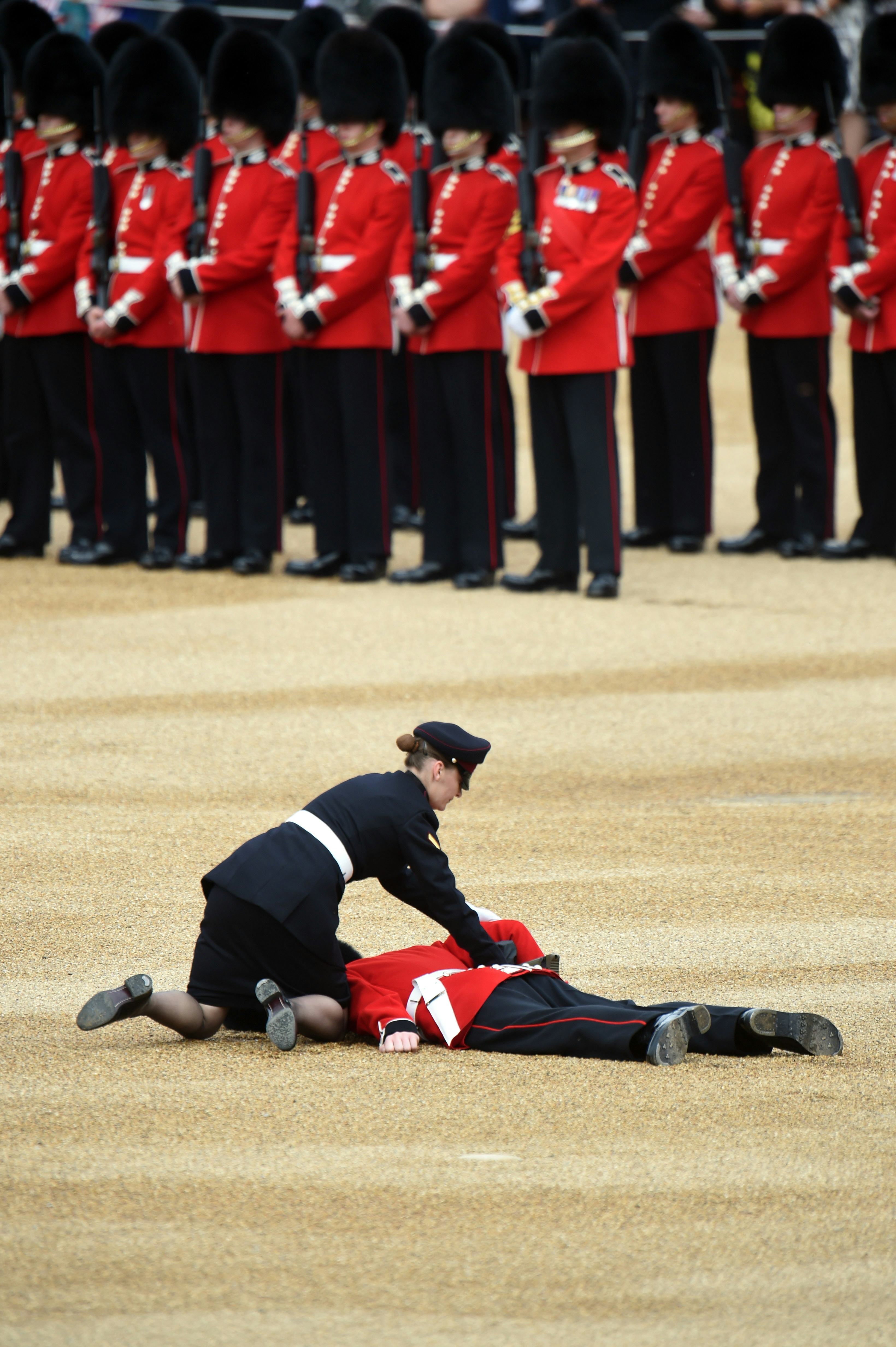 Guardsman Faints During Queen's Birthday: Here’s Why