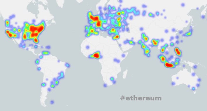 As Bitcoin Storms Past $15,000, These Maps Reveal Where It's Most Popular