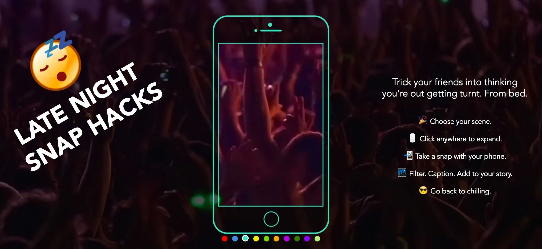 Trick Your Snapchat Followers Into Thinking You're Partying While You ...