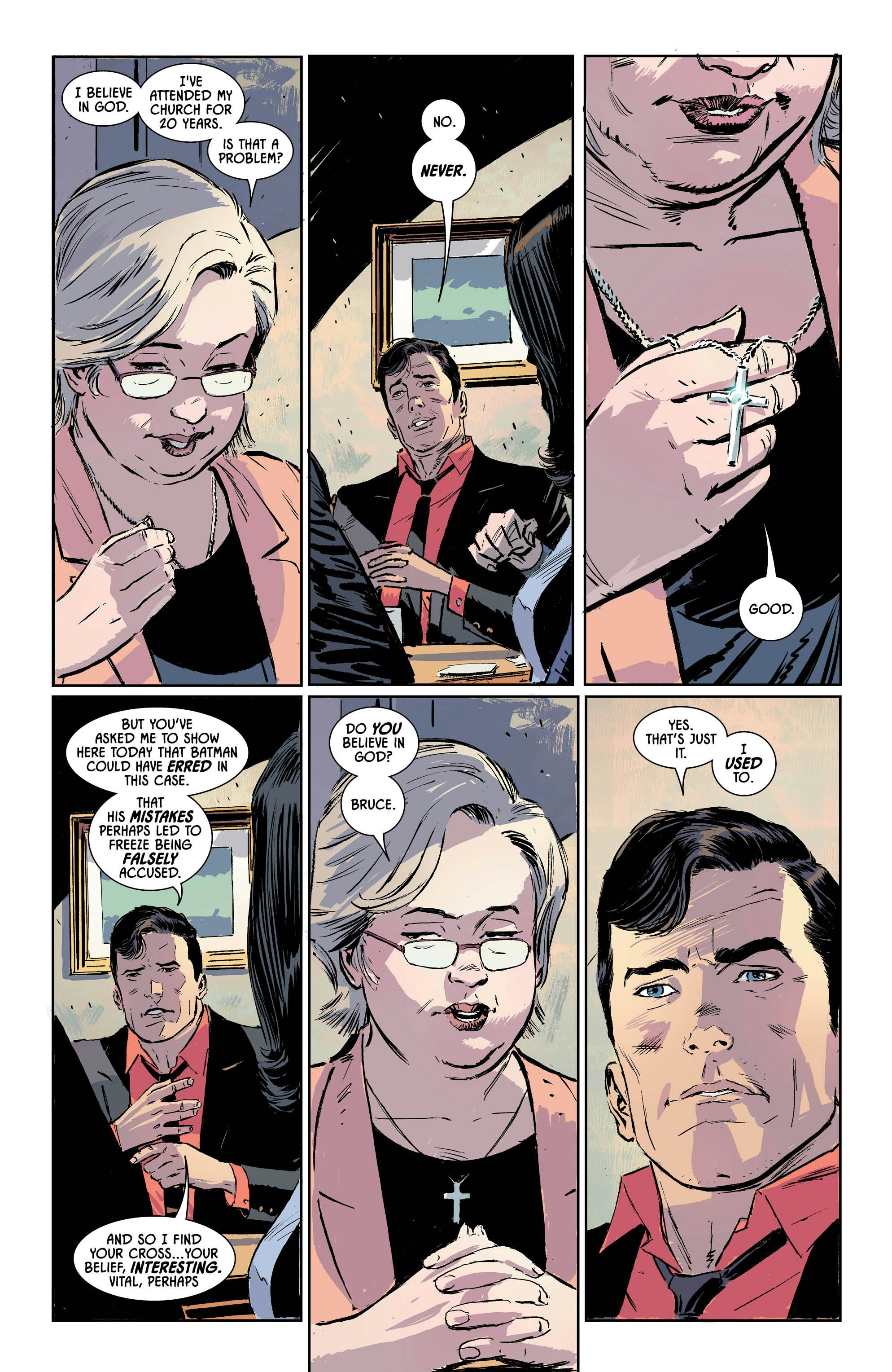 Batman's Catholic Upbringing Revealed in 'Batman' #53 Preview