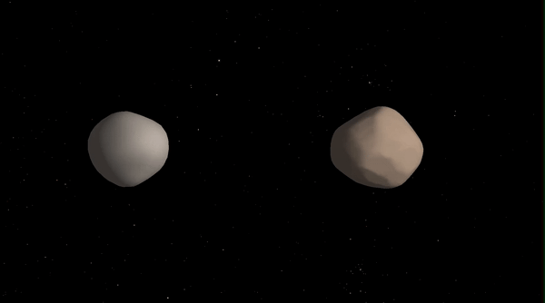 NASA Reveals Surprising Footage of Rare Double Asteroid