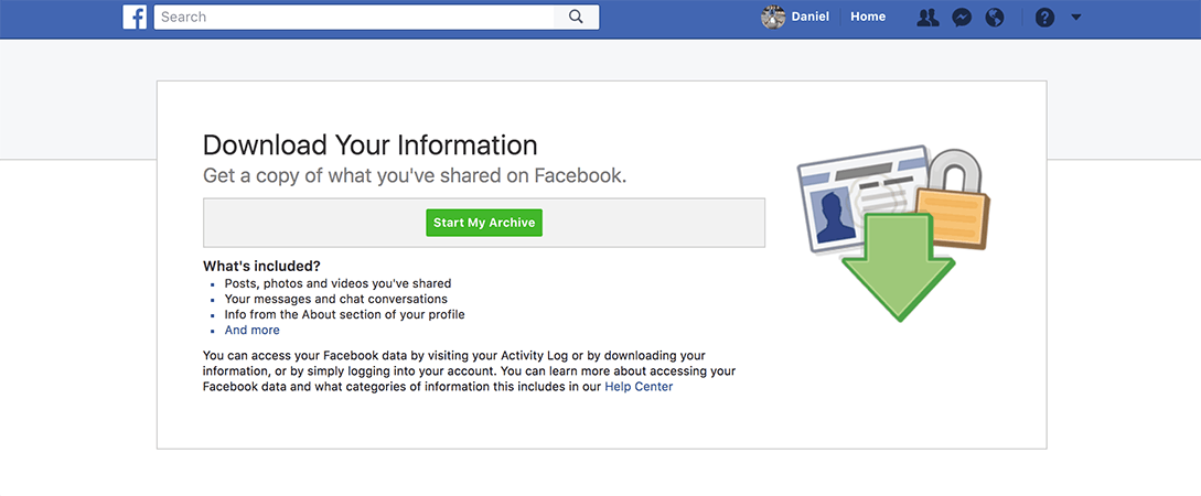 How to Download Facebook Data