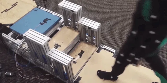Georgia Tech Stairs Feel 'Like Someone is Pushing You Up at Your Foot'
