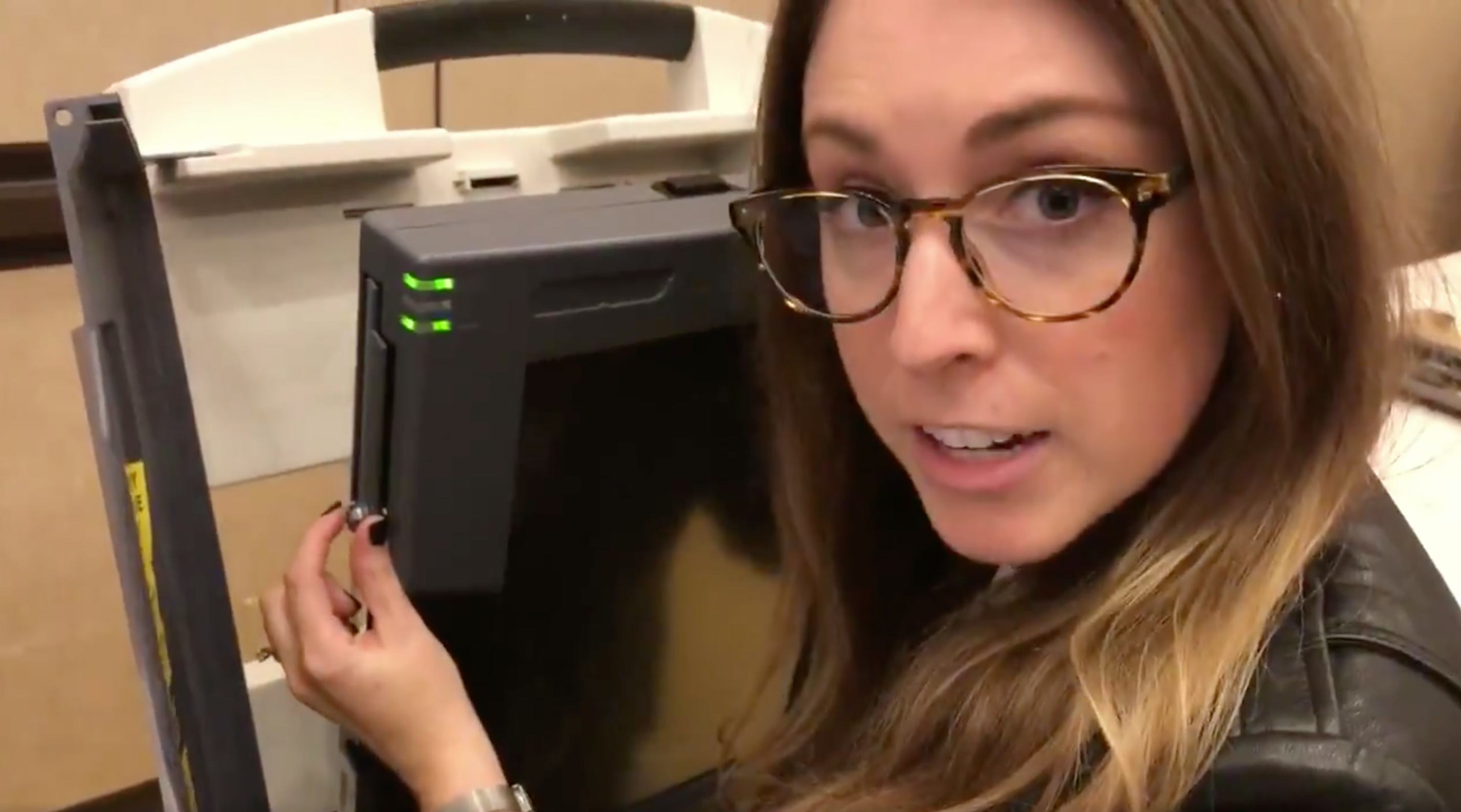 DEFCON Video Shows Voting Machine Used in 18 States Is Hacked in 2 Minute