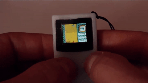 Sprite_TM's HackADay Keychain Game Boy is the Ultimate Nostalgia Trip