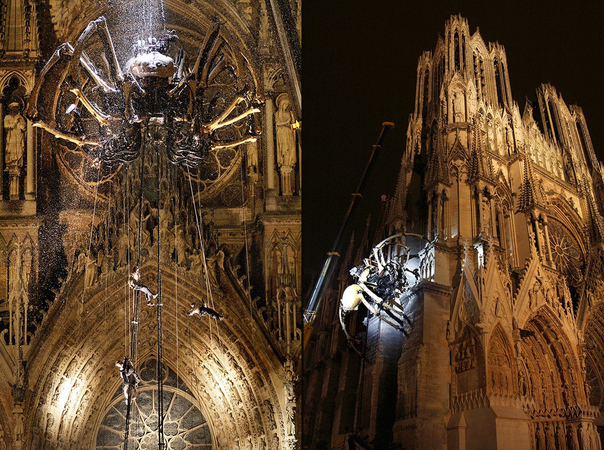 Catholic Church Introduces Robot Spider Mascot, Terrifying Congregation