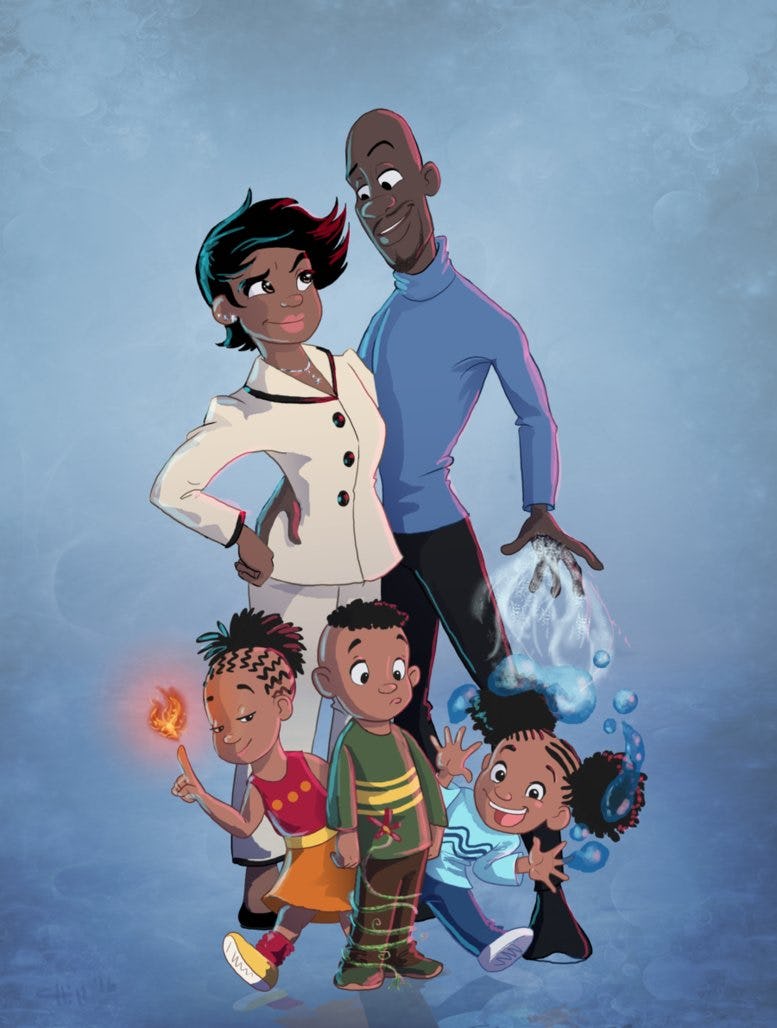 ‘Incredibles 3’? Make This Fan Art-Inspired Frozone Family Spin-Off Instead