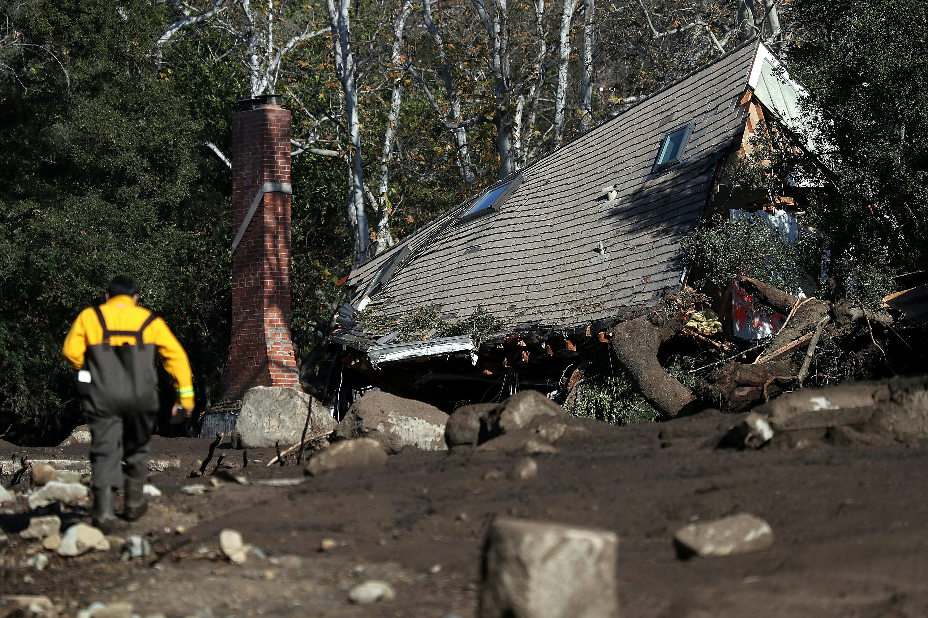 California Mudslides: 7 Maps, Pictures of the Montecito Destruction
