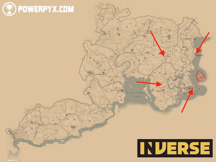 'Red Dead Redemption 2' Fence Locations: Use This Map to Find Them All
