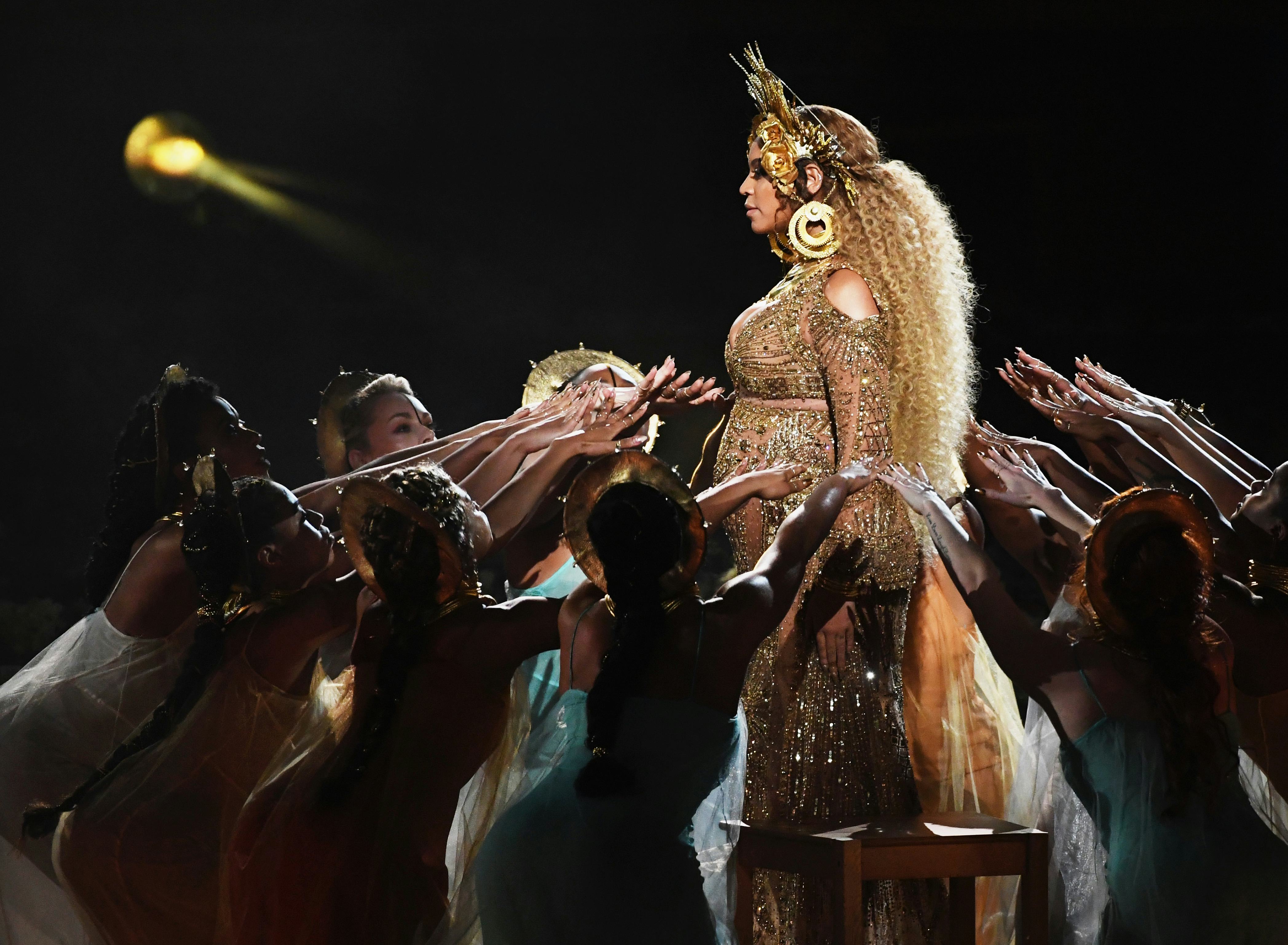 Watch Beyoncé's Grammys Performance of "Love Drought" and "Sandcastles"