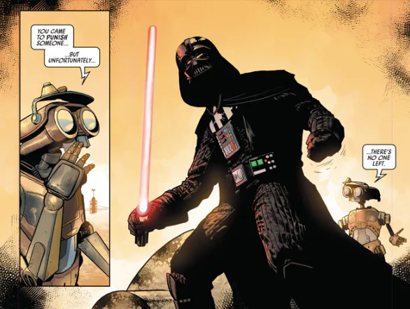 'Rise of Skywalker' theory: New Vader comic explains surprising final scene