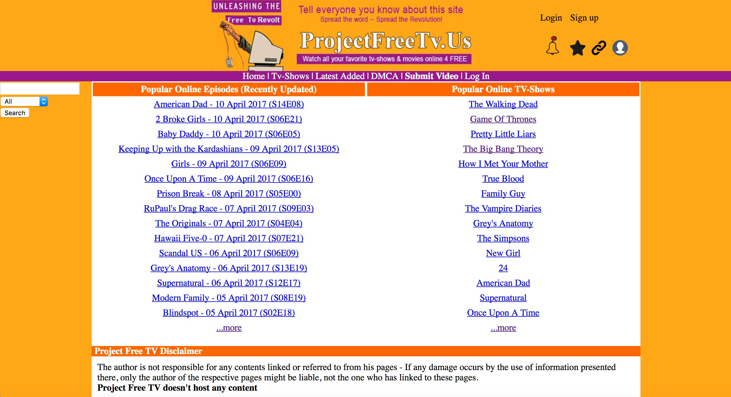 Where Does Project Free TV Get Its Content?