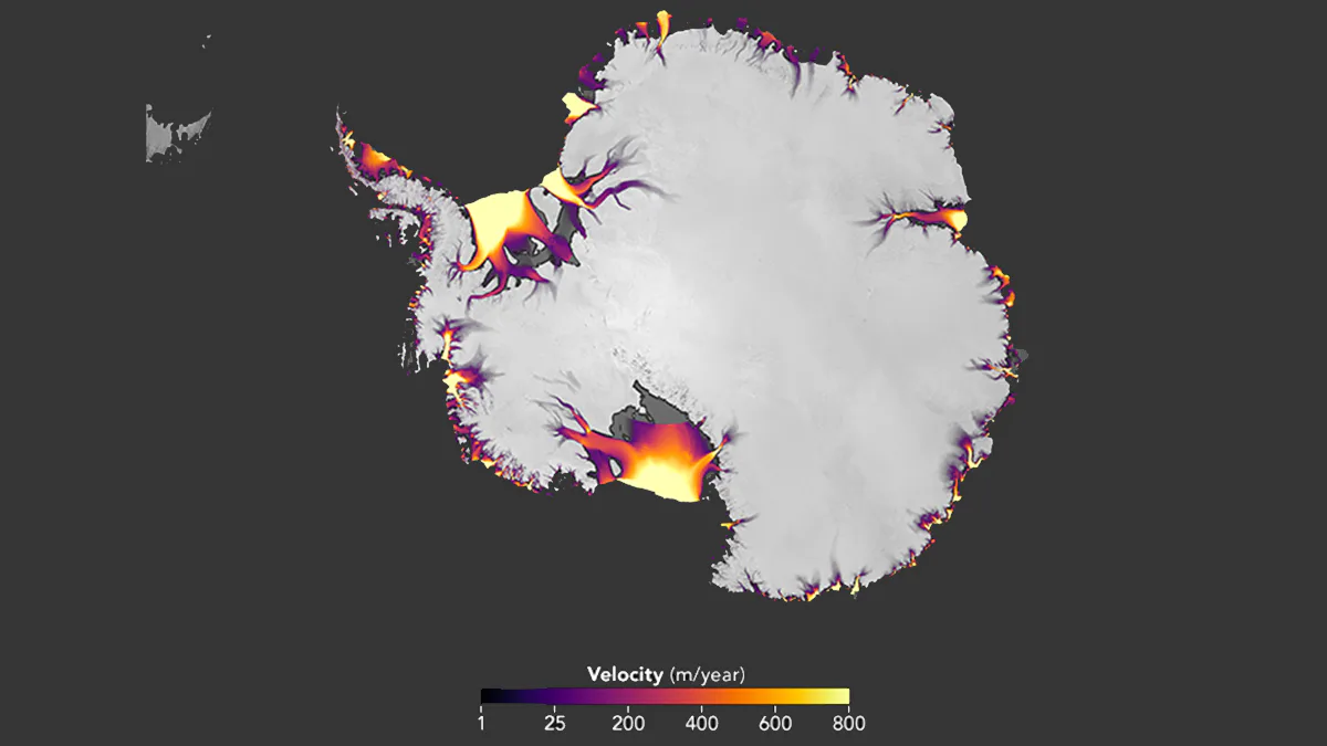New NASA Maps Show How Rapidly Antarctica Is Melting Away