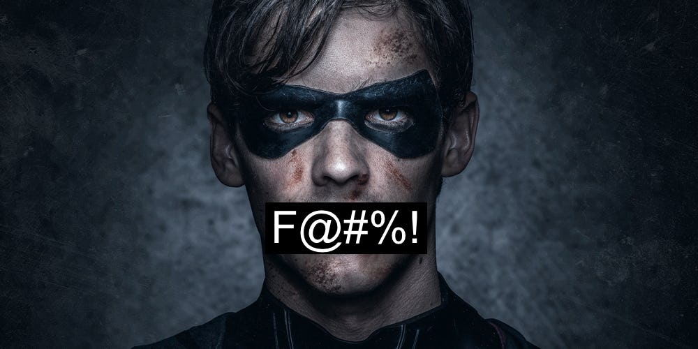 'Titans' Robin's F-Bomb: Why Dick Grayson Has Such a Potty Mouth