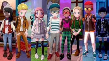 'Pokémon Sword & Shield' character customization: Clothes, hair & more