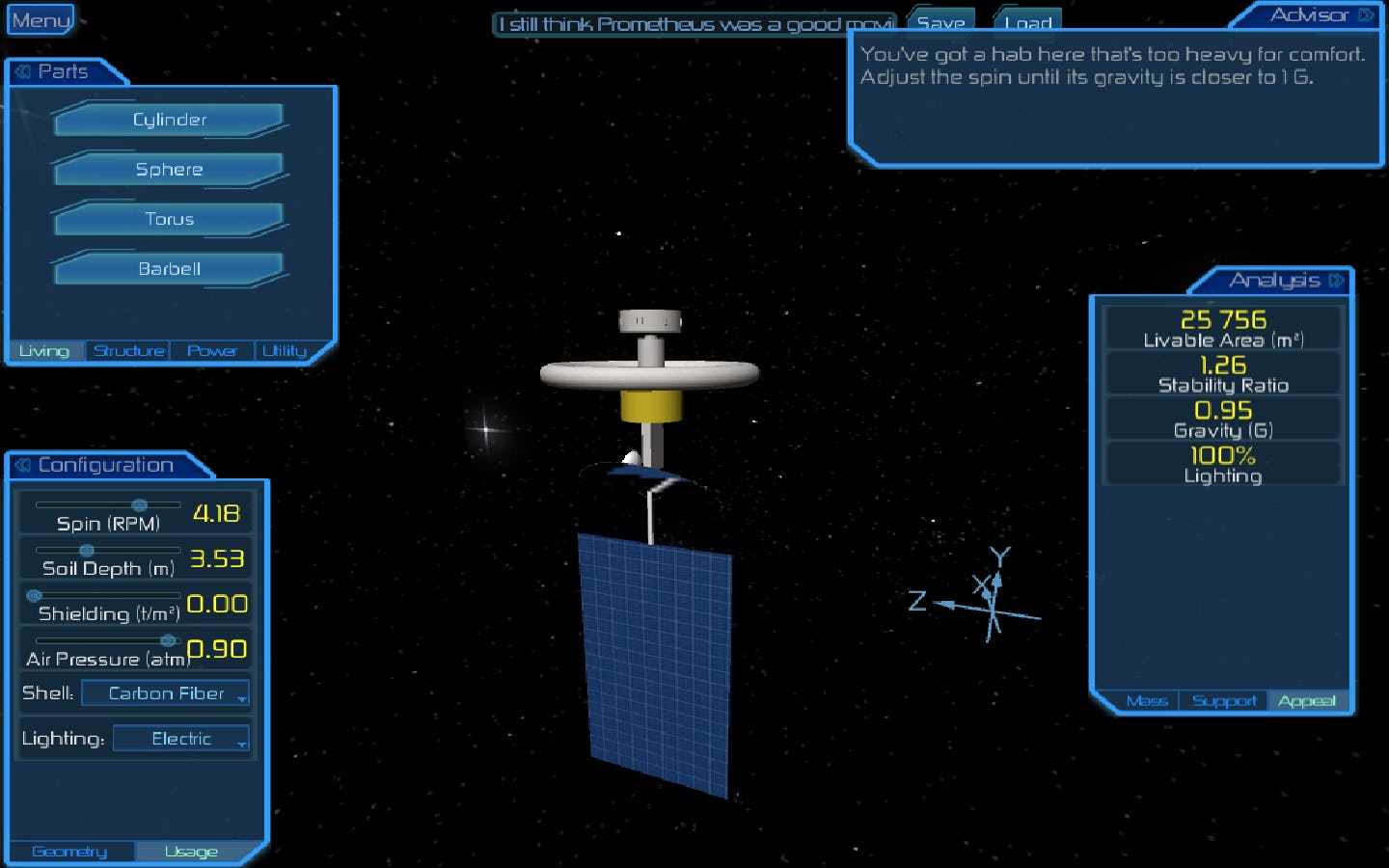 No One Wants to Live in My 'Elysium'-Style Simulation Orbital Space Colony