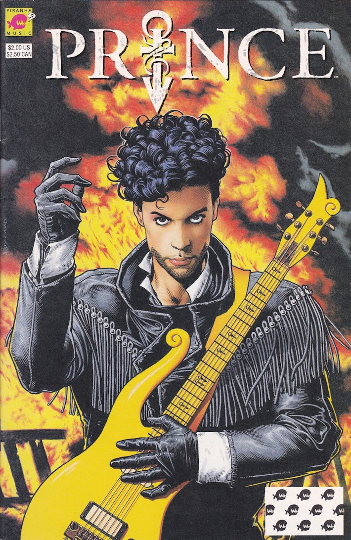 Prince Was a Comic Book Mainstay