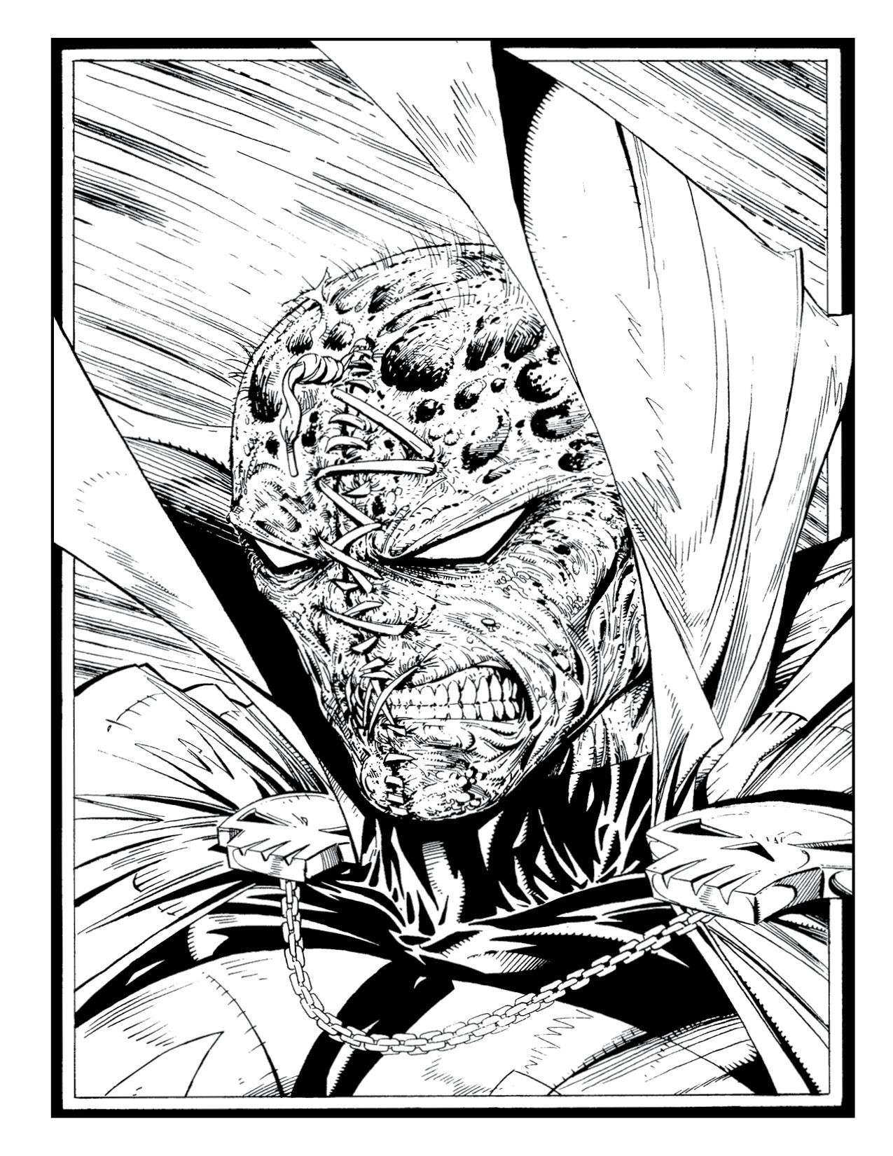 punisher coloring book